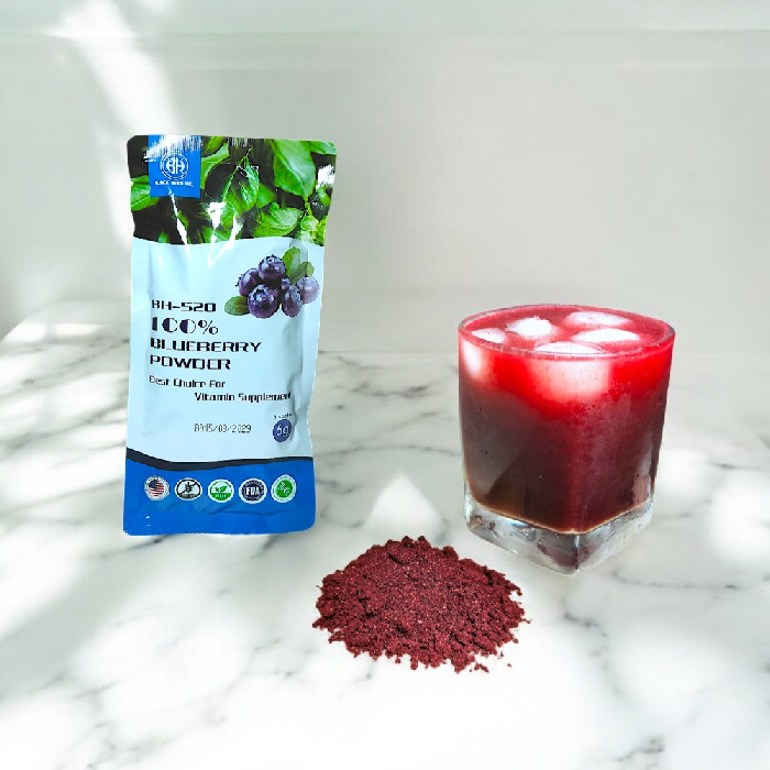 BH-520 Freeze-Dried Organic Blueberry Powder(5g * 6bags) :: BLACK-HEED